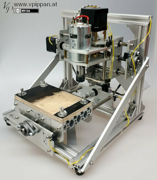 vpippan.at Ausstattung Hardware Maschinenbau T8 CNC Graviermaschine